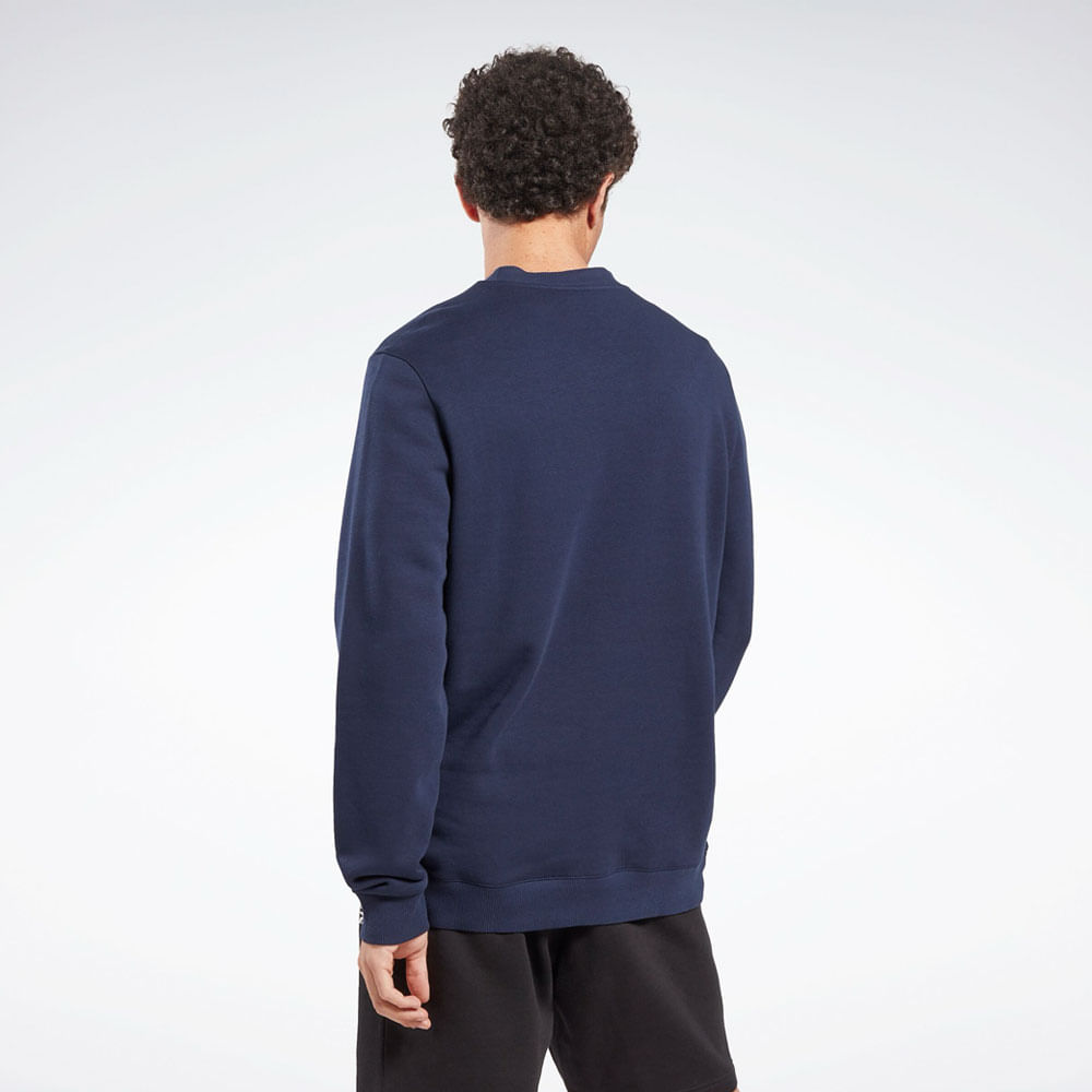 Buzo Training | Reebok Identity Big Logo Fleece Crew | Hombre - Reebok ...